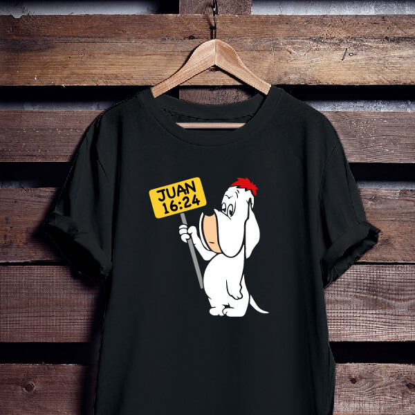 Juan 16:24 (Droopy) – Estampados Teloestampo