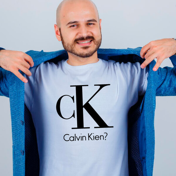 Calvin Kien? (Calvin Klein) Calvo – Estampados Teloestampo
